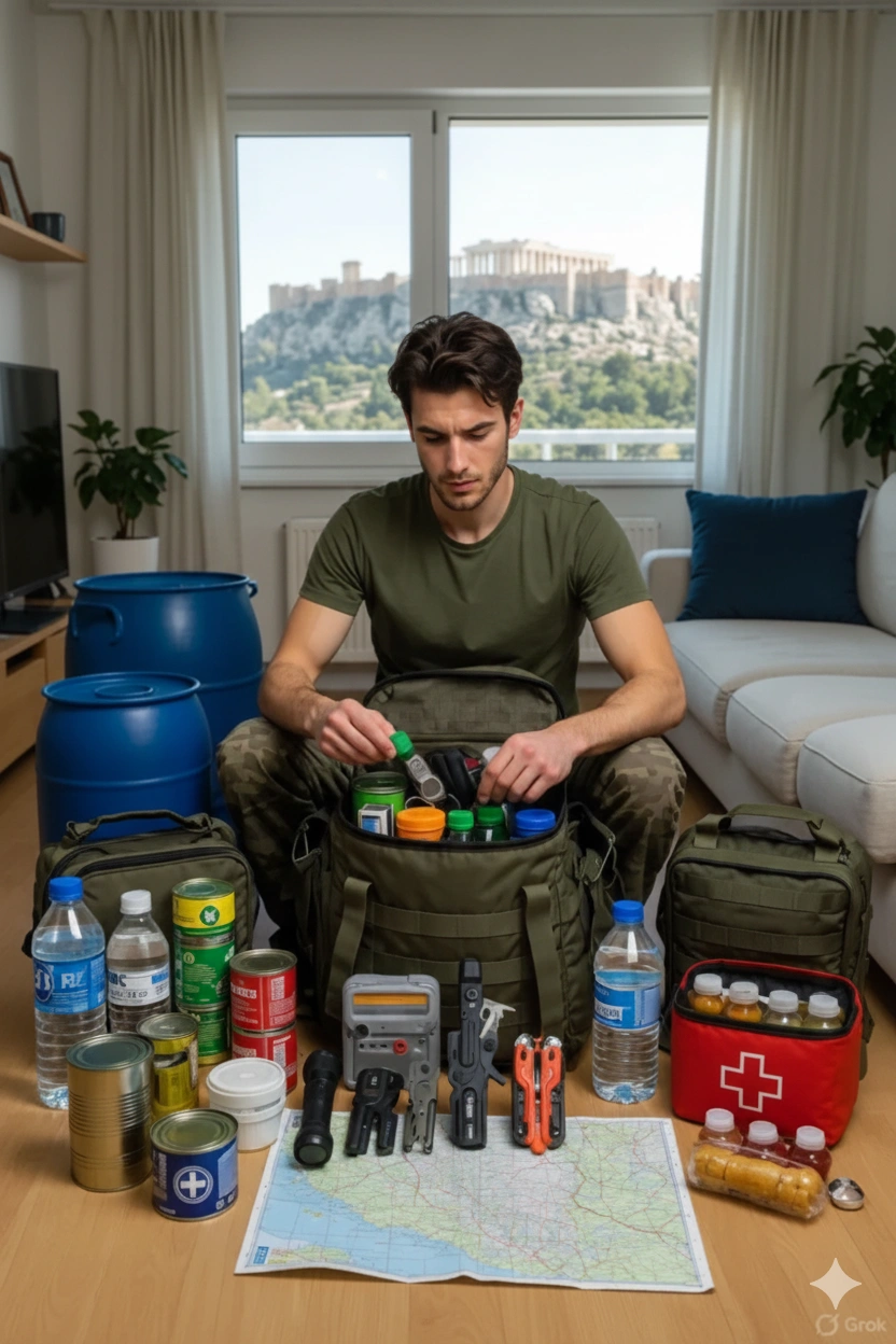 🧭 Prepping 101 Ελλάδα 2026 | Ο Απόλυτος Οδηγός Επιβίωσης & Off‑Grid ...